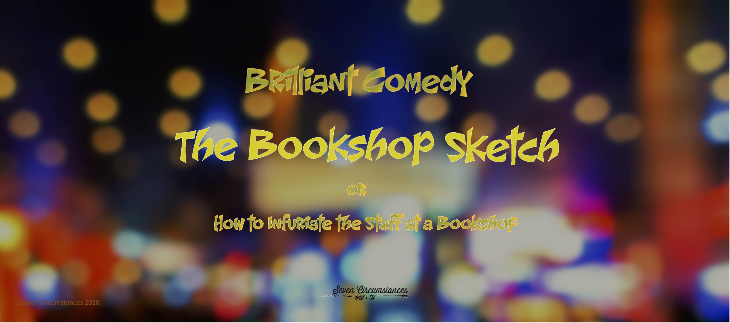 The Bookshop Sketch (or How to Infuriate the Staff at a Bookshop ...